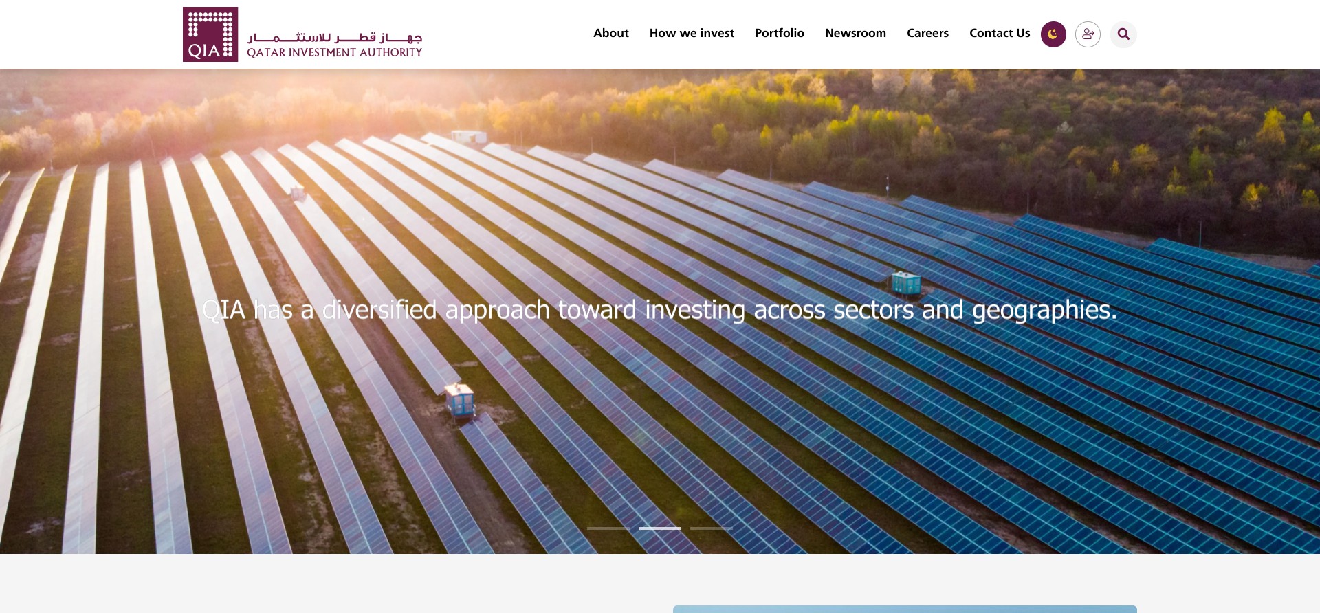 Qatar Investment Authority - Profile