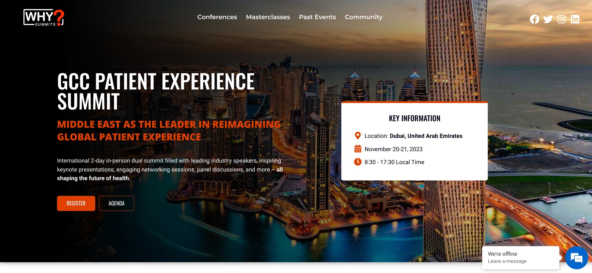 GCC Patient Experience and Healthtech Summit - Profile