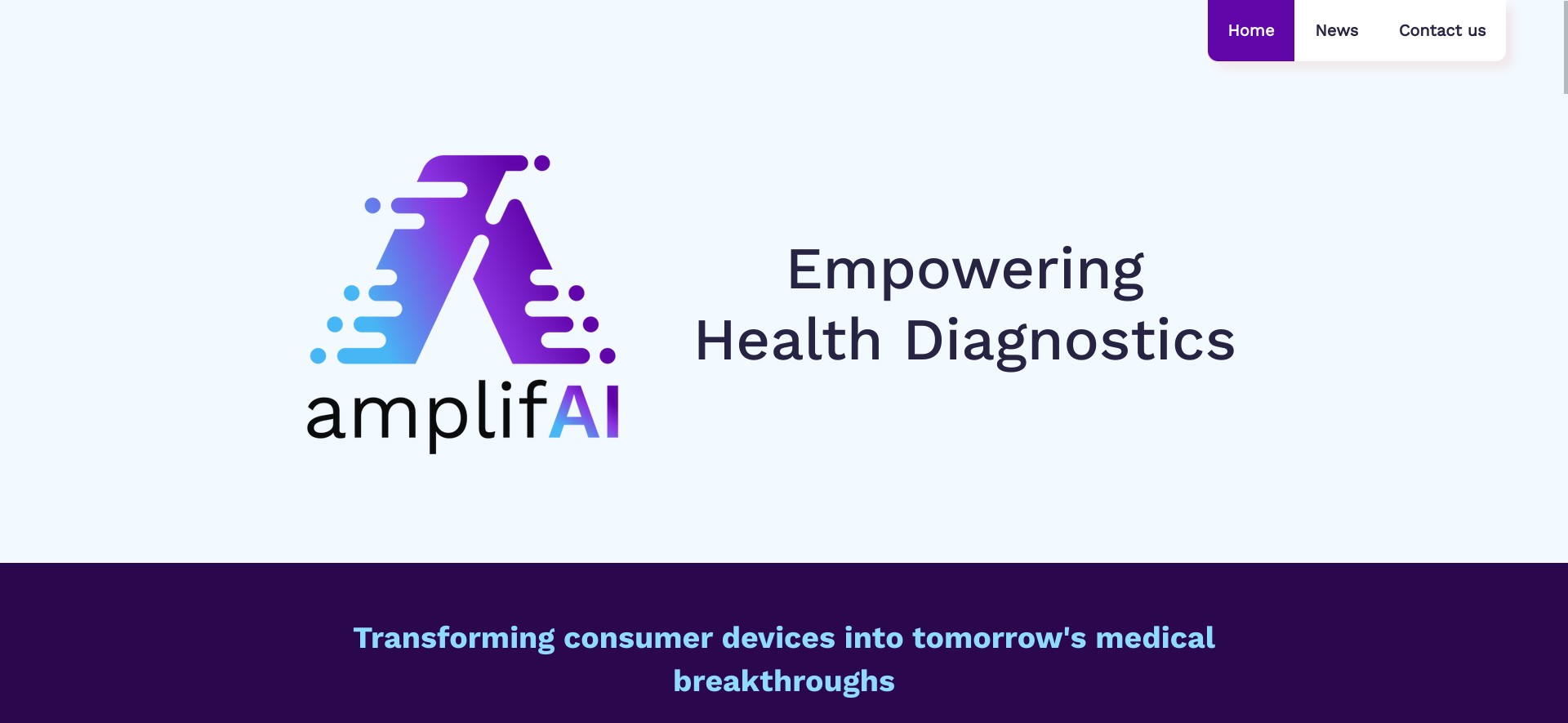 amplifAI health - Profile