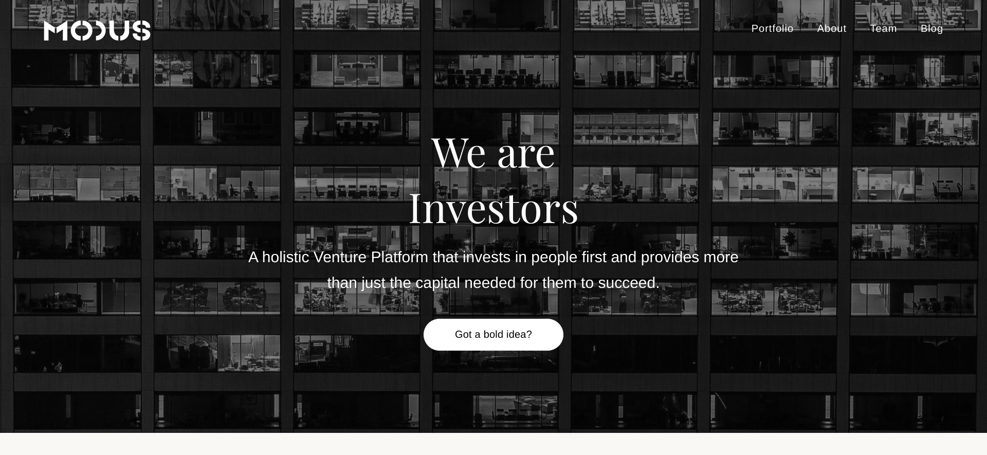 Modus Capital - Profile
