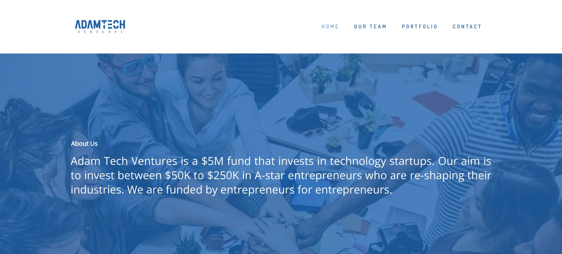 Adam Tech Ventures - Profile