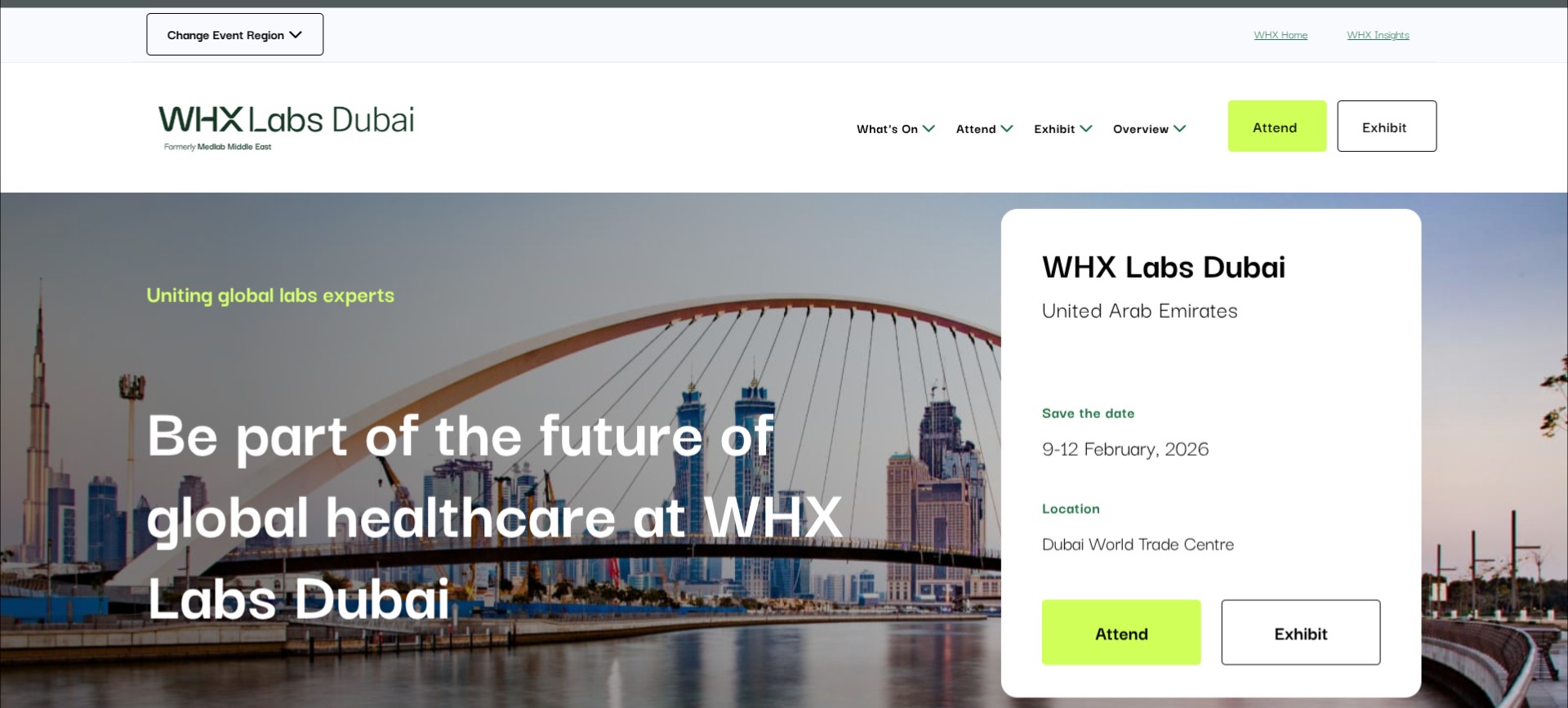 WHX Labs Dubai - Profile