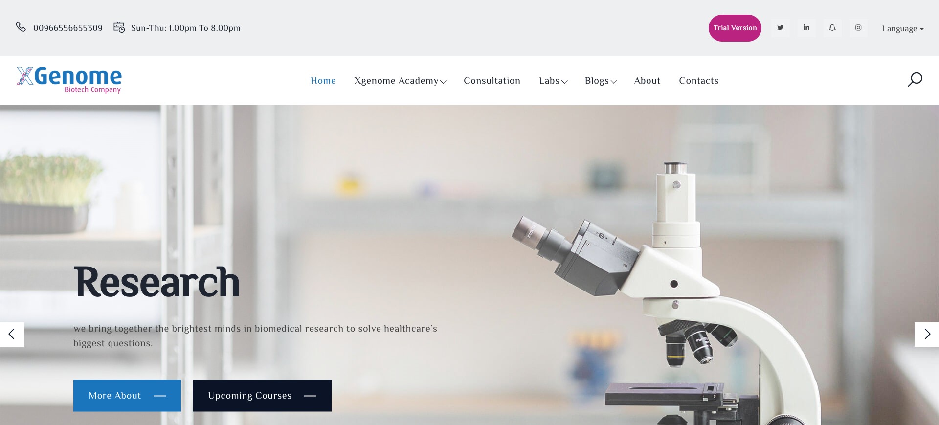 X-Genome Biotech Company - Profile