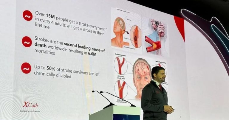 XCath performs the world's first public telerobotic mechanical ...