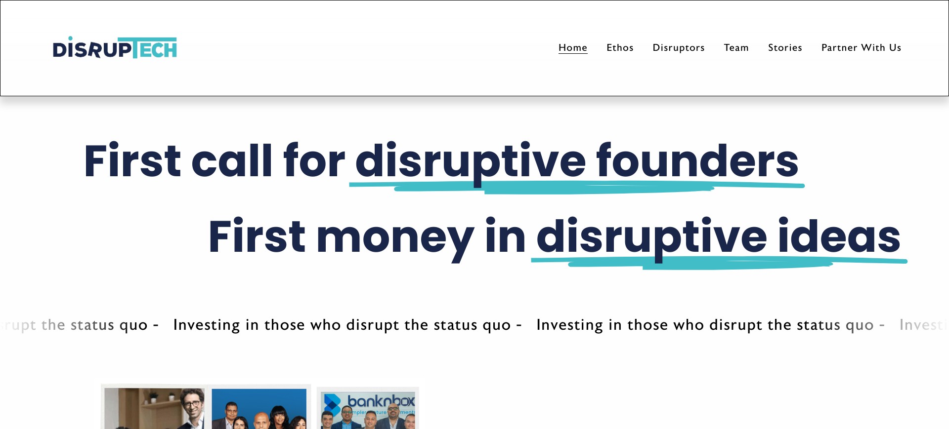 Disruptech Ventures - Profile