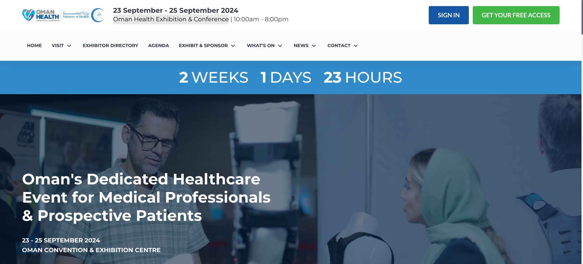 Oman Health Exhibition & Conference - Profile